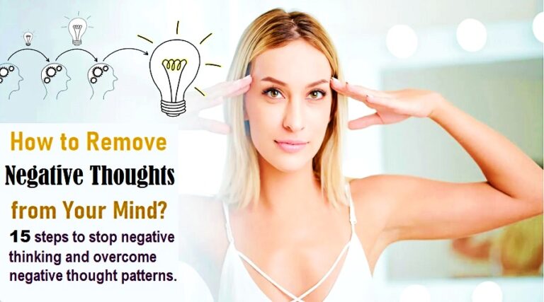 How to Remove Negative Thoughts from Your Mind – SciTech Society