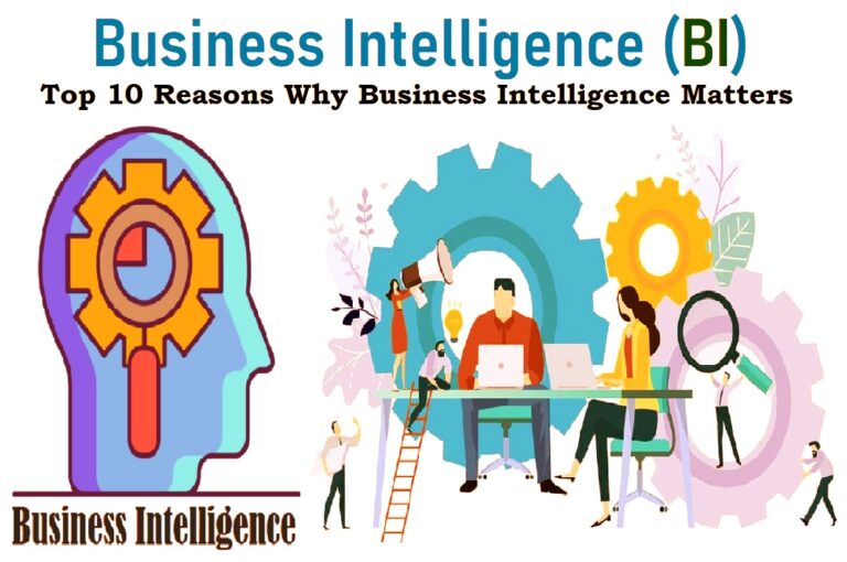 Top 10 Reasons Why Business Intelligence Matters